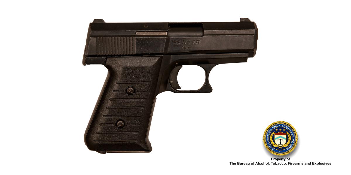 Pistols | Bureau of Alcohol, Tobacco, Firearms and Explosives